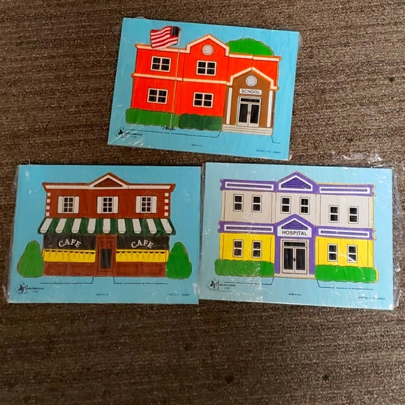 Judy Instructo | Games | Vintage Wooden Puzzles | Poshmark